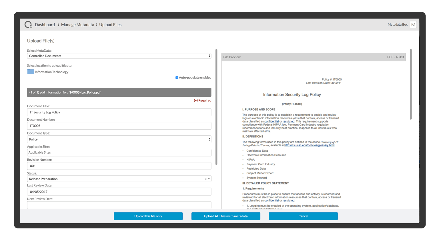 Enterprise Libraries – Crooze Corporation – MetaData and Collaboration ...